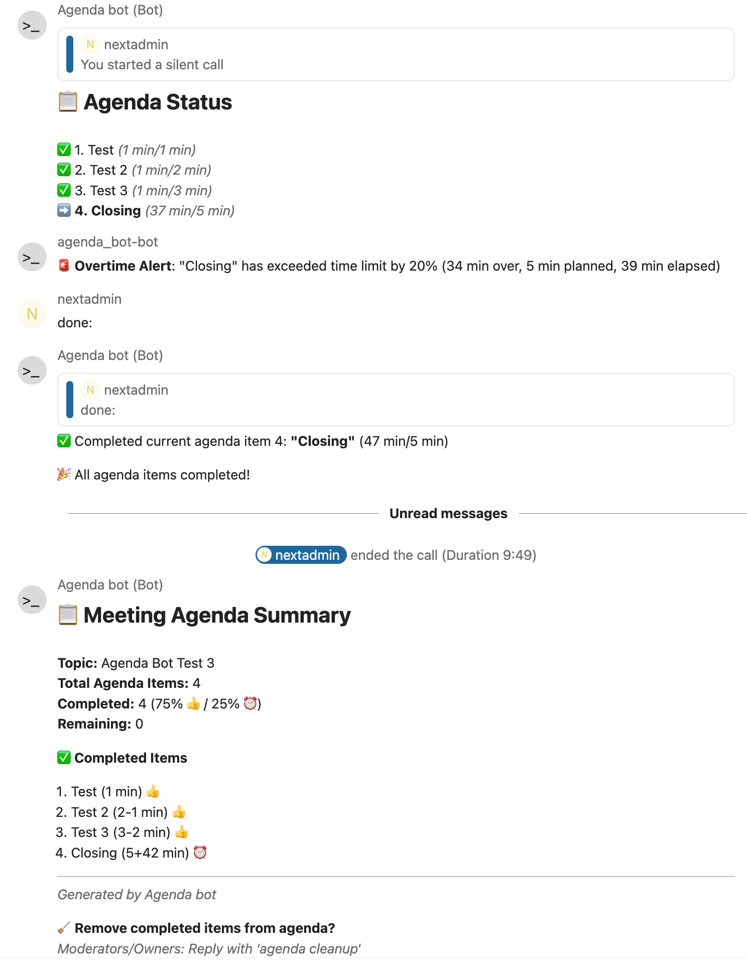Bots - Nextcloud Talk API documentation